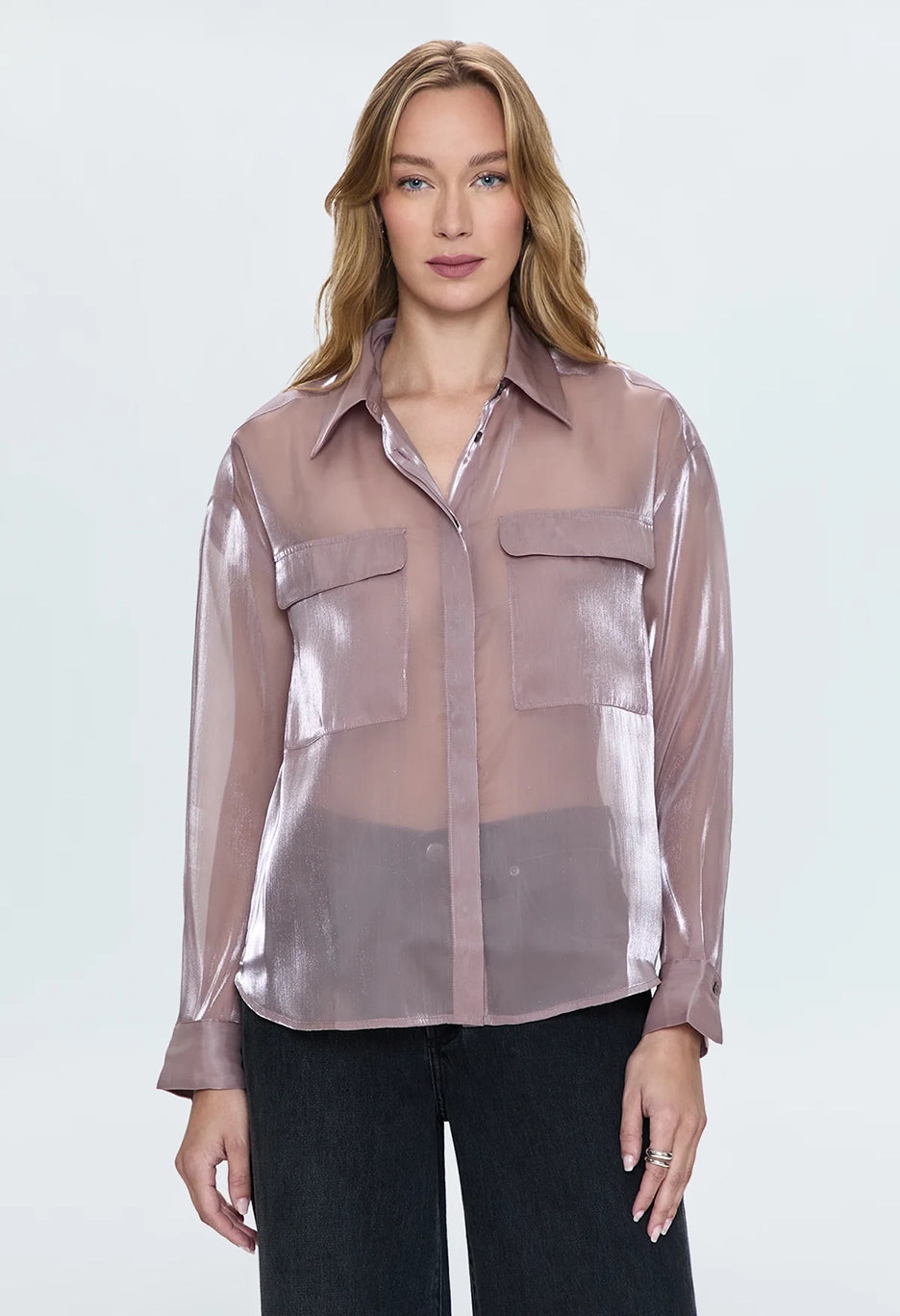 Miranda Sheer Organza Shirt – Who Cares? Wear