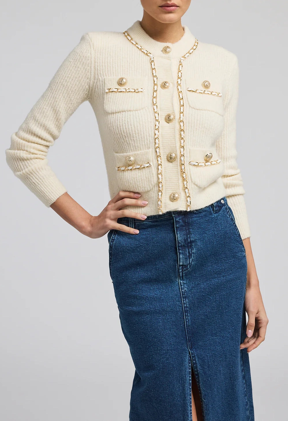 Selma Chain Cardigan – Who Cares? Wear