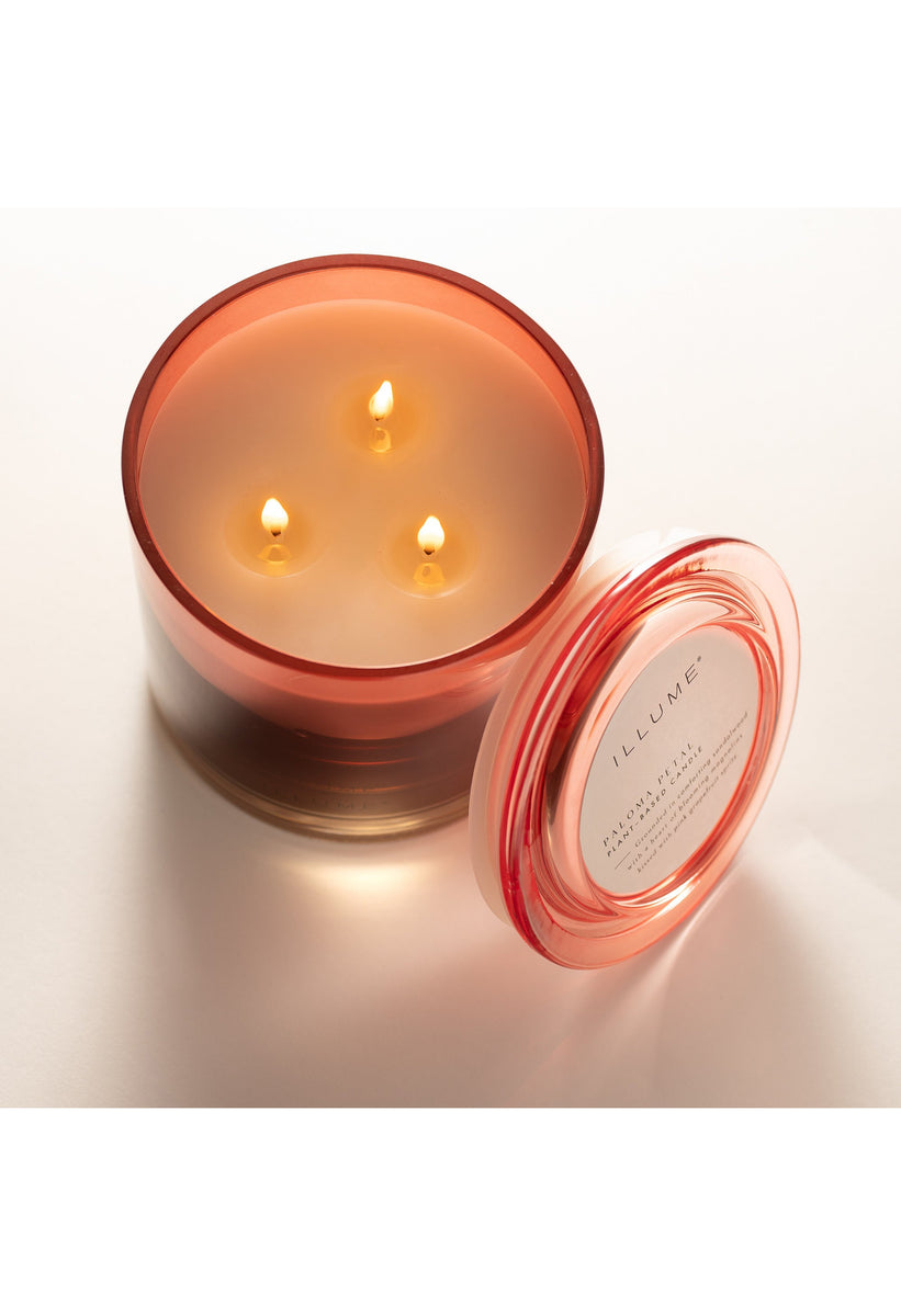Paloma Petal Statement Glass Candle – Who Cares? Wear